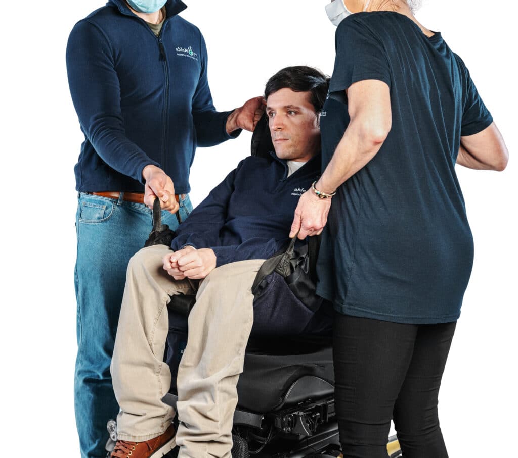 ableSling - a transfer sling for wheelchair users by ableMove